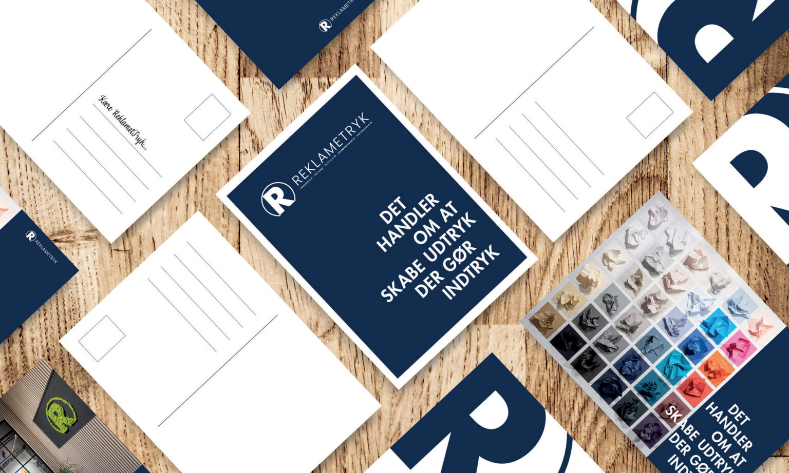 Få dine Postkort her | Valgfrit tryk og design | ReklameTryk